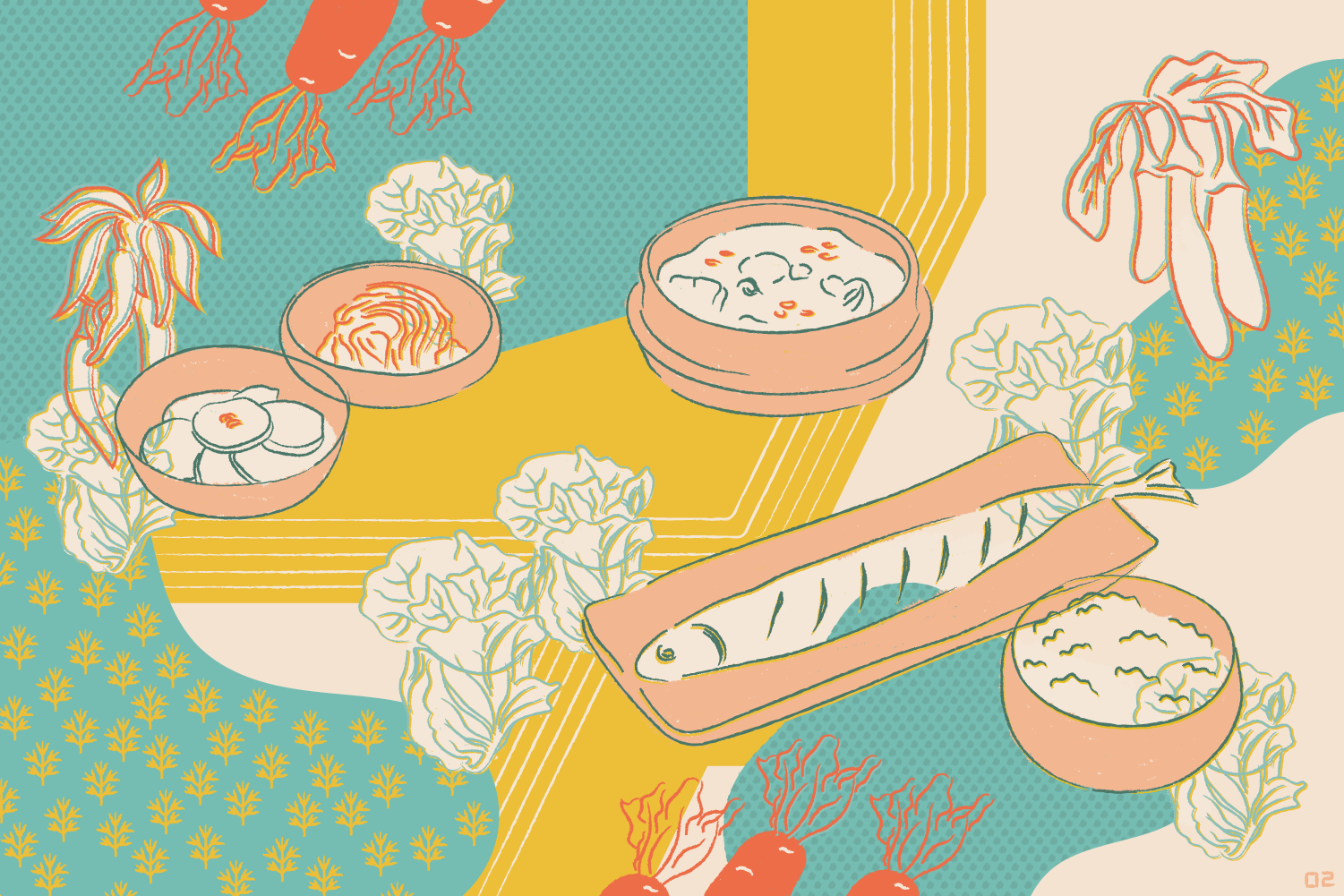 Illustrations for Choa – Lee Mirae